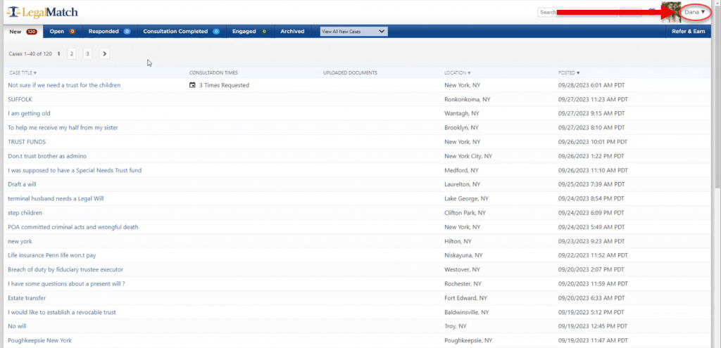 Guide in Setting Up the LegalMatch Attorney Response Templates - LM ...